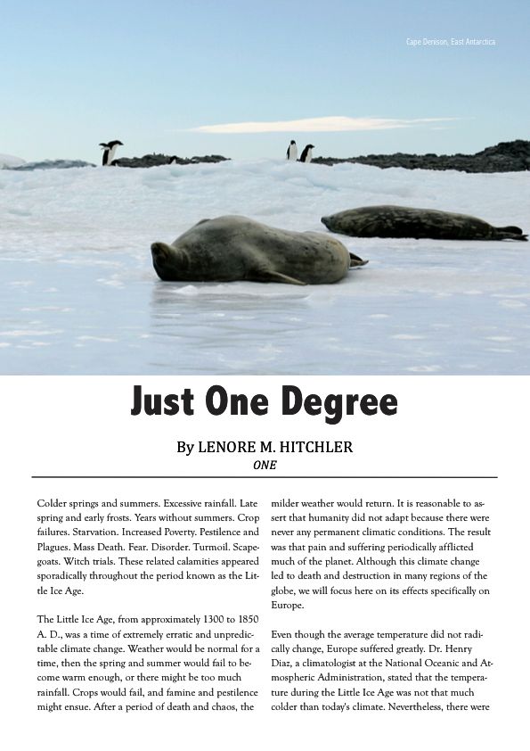 Just One Degree - ONE Only Natural Energy