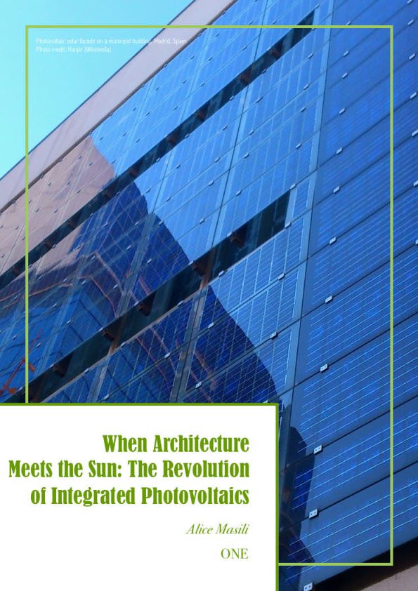 When Architecture Meets the Sun: the Revolution of Integrated ...